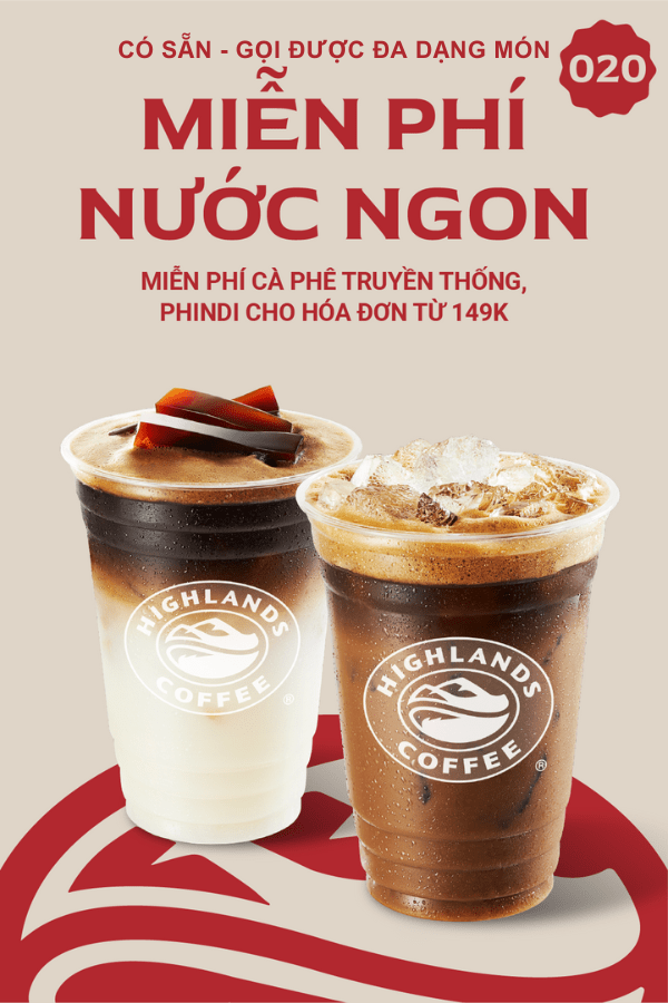 Mã Giảm Giá Highlands Coffee